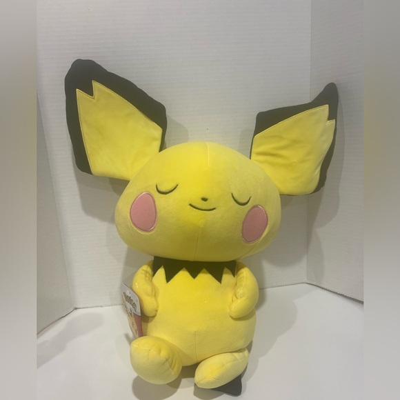Toys | 18 Pokemon Sleeping Pichu Plushie New | Poshmark